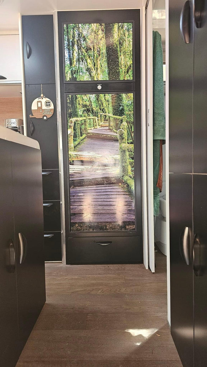 Caravan Fridge Fascia Decal – Glamper Camper Australia