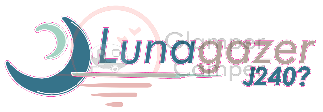 Jurgens Lunagazer new logo decal - single – Glamper Camper Australia