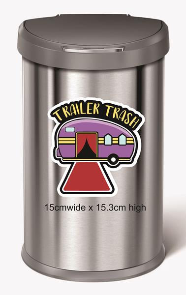 Trailer Trash Sticker – Glamper Camper Australia